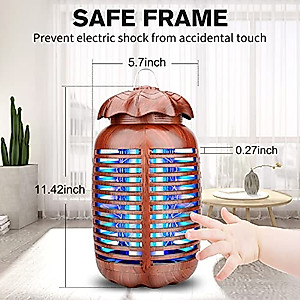 Protecker Bug Zapper, Electric Mosquito Zapper Repellent Mosquito Killer Indoor Outdoor Plug-in for Home， Fly Outdoor CatcherMosquito 2-1 bug zapper