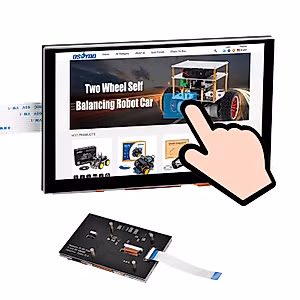 OSOYOO 5 Inch DSI Touch Sceen Capacitive LCD Display 800x480 for Raspberry Pi 4 B 3 Model B+ 2 Plug and Play Monitor Compatible with Raspbian Ubuntu Kali RetroPie Windows 10 IOT