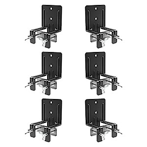 6 PCS Non Slip Mattress Gripper For Metal Frame, Adjustable Non Slip Mattress Gaskets, Mattress Retainer Bar, Mattress Slide Stopper Keep Mattress From Sliding, Mattress Brackets To Prevent Sliding