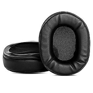 TaiZiChangQin SHP 2600 Upgrade Ear Pads Memory Foam Cushion Replacement Compatible with Philips SHP2600 SHP-2600 Headphone ( Protein Leather Earpads )
