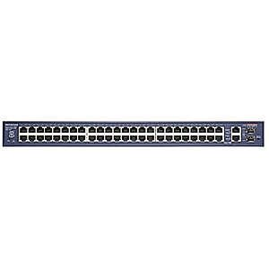 ProSafe 48-Port 10/100 Smart Switch with 2 Gigabit Ports