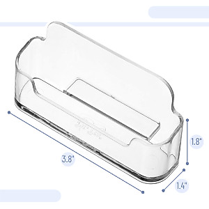 Mr. Pen- Acrylic Business Card Holder, 3 Pack, Plastic Business Card Holder, Business Card Display, Card Holder for Business Cards, Business Card Holder Stand, Business Card Holders for Desk.