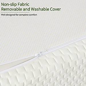 OUUI Twin Mattress, 6 Inch Memory Foam Mattress in a Box for Kids with Breathable Bamboo Cover, Medium Firm Gel Mattress for Bunk Bed, Trundle Bed, CertiPUR-US Certified