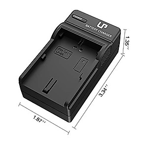LP-E6 LP E6N Battery Charger, LP Charger Compatible with Canon EOS 90D, 80D, 70D, 60D, 60DA, 7D Mark II, 7D, 6D Mark II, 6D, 5D Mark IV, 5D Mark III, 5D Mark II, 5DS, 5DS R, R5, R6 DSLR Cameras & More