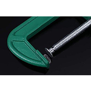 WOIWO 2 PCS Malleable G C Type Woodworking Clamp Manual Quick Fixing Clamp Clamp G Type Clamp C Type Clamp