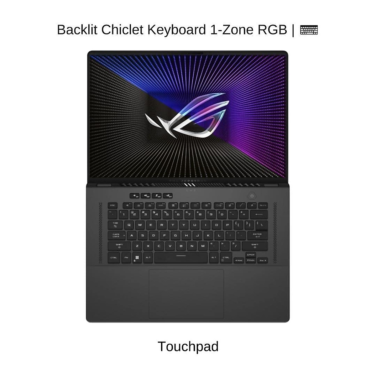 HIDevolution ASUS ROG Zephyrus G16 GU603VV 16" FHD+ 165Hz, 2.4 GHz i7-13620H, RTX 4060, 32 GB DDR4 RAM, 1 TB PCIe SSD, Windows 11 Home