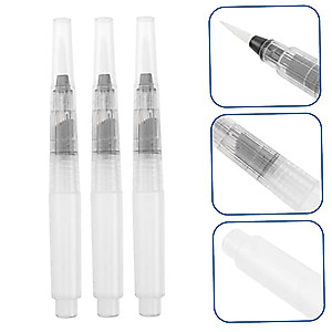 MAGICLULU 10pcs Travel Set Paint Brushes Set Bulk Pencils Water Coloring Brush Set Pencils in Bulk Water Coloring Brush Pen Writing Brush Water Brush Watercolor Brush Solid Accessories