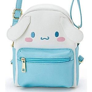 ALORVE Anime Cute Cartoon Bag Cosplay Shoulder Bag Backpack Handbag PU Schoolbags for Kids Girls Fans(Blue)