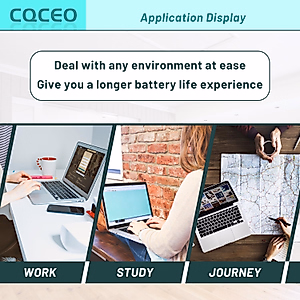 CQCEO AA-PBTN6QB Laptop Battery Compatible with Samsung Notebook 9 NP900X5N NT900X5N NT900X5N-X78L NP900X5N-X01US NP900X5N-L01US NP900X5N-K03 NT900X5N-X78L 900X5N Series 3ICP5/40/88-2 11.5V 66Wh