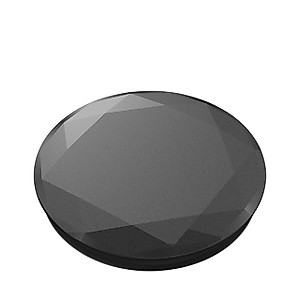 ​​​​PopSockets: Phone Grip with Expanding Kickstand, Pop Socket for Phone - Metallic Diamond Black