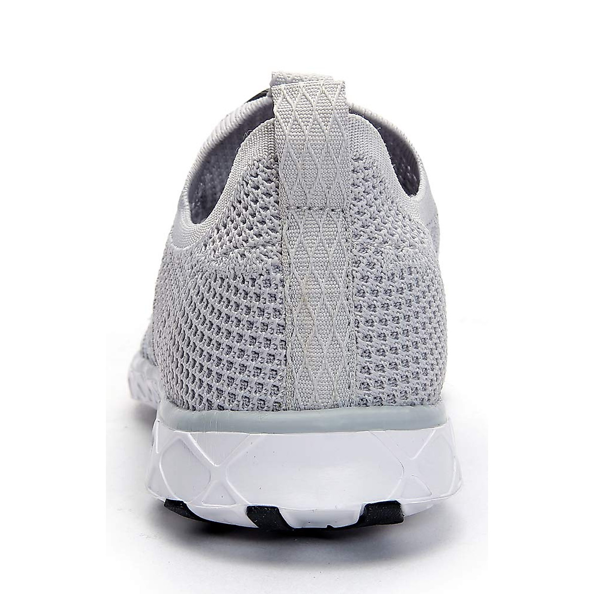 SUOKENI Men's Quick Drying Slip On Water Shoes for Beach or Water Sports LightGray,Size:US 13/EU 47