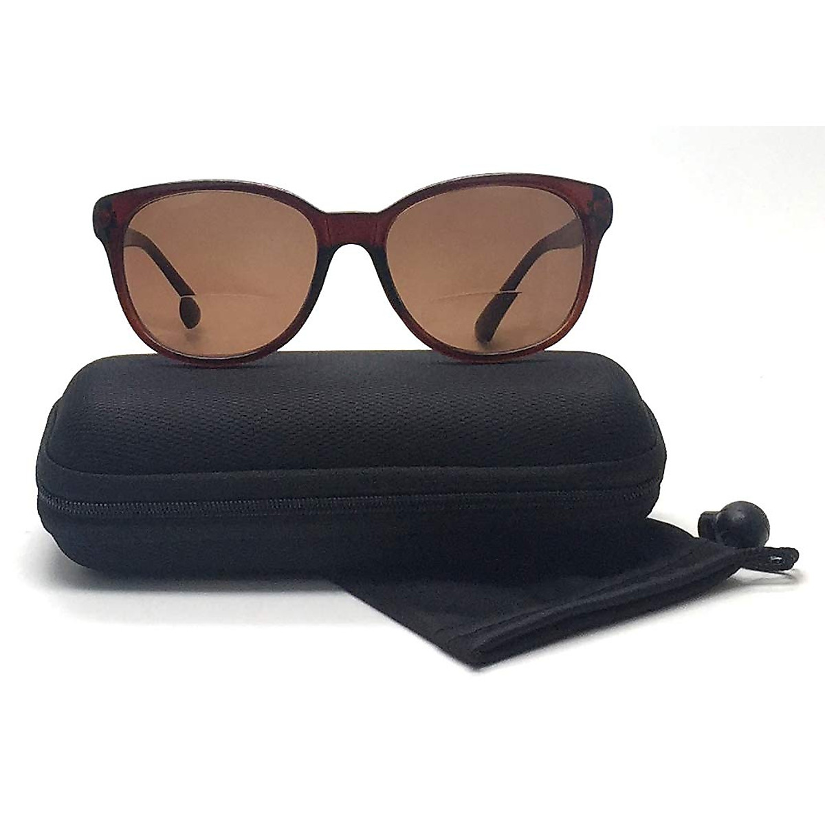 Bifocal Sunglasses Reading Glasses for Women (2Pair) Jackie Oval Vintage Retro Fashion Designer Cat eyes