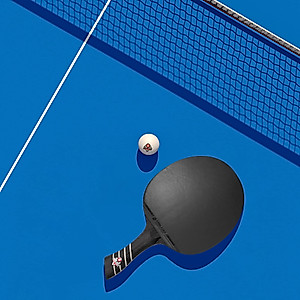 AirBlades The Peace Maker ALC - Professional Ping Pong Paddle - Carbon Fiber Table Tennis Racket Producing Maximum Spin & Control for All Levels - Hard Carry Case & Ergonomic Handle.