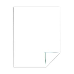 Neenah Exact Vellum Bristol, 8.5" x 11", 67 lb/147 gsm, White, 94 Brightness, 250 Sheets (80211) & Astrobrights/Neenah Bright White Cardstock, 8.5" x 11", 65 lb/176 gsm, White, 75 Sheets (90905-02)