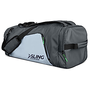 Lacrosse Bag Hybrid XL - Use as a Backpack or Duffel Bag, Holds 2 Sticks and All of Your Gear with a 75L Capacity