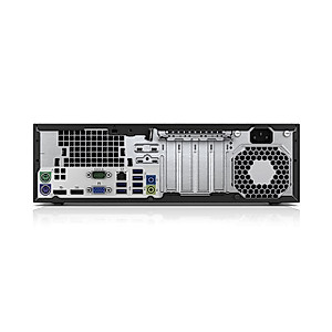 HP EliteDesk 800 G2 SFF Desktop PC Intel i7-6700 up to 4.00GHz 32GB New 1TB NVMe SSD + 2TB HDD Built-in WiFi AC1200 HDMI BT Dual Monitor Support Wireless Keyboard and Mouse Win10 Pro (Renewed)