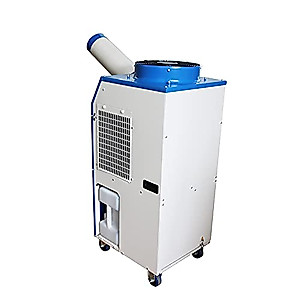 INTBUYING Mobile Industrial Air Conditioners Spot Cooler Air Conditioner Workshop Post Cooling Mobile Air Conditioners Single Outlet 220V