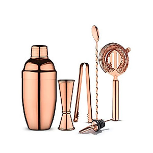 Cocktail Shaker Set Cocktail Shaker Bartender Kit Cocktail Shaker Set by Drink Mixer Set with Bar Tools 6 Pieces Bar Tools (Color : C)