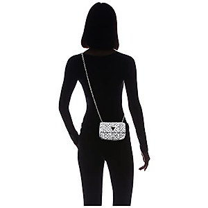 GUESS Cessily Micro Mini Black/White One Size