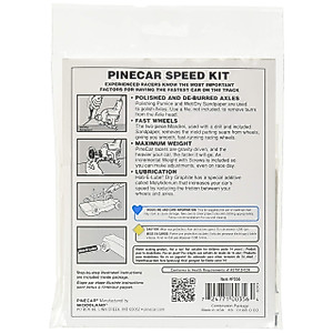 Woodland Scenics Pine Car Derby Speed Kit