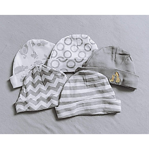 Spasilk Baby Essential 23 Piece Layette Set for Newborns and Infants, 0-6 Months, Grey Celestial