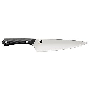 Shun Narukami 10" Chef’s Knife, Handcrafted Japanese Kitchen Knife, Blue II Carbon Steel Core and San Mai Stainless Steel Cladding, Micarta Handle, Chef Knife for Professional and Home Chefs