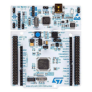 STM32 Nucleo-64 Development Board with STM32F103RB MCU, Supports Arduino and ST Morpho connectivity
