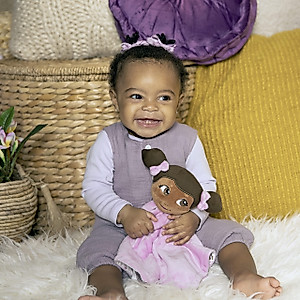 Little Muffincakes Zahara Lovey Baby in Ballerina and Bows Theme for Newborn & up, Pink