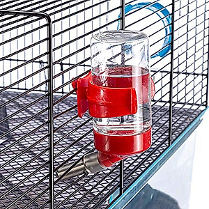 Favola Large Hamster Cage Includes Free Water Bottle, Exercise Wheel, Food Dish & Hamster Hide-Out Measures 23.6L x 14.4W x 11.8H-Inches & Includes 1-Year Manufacturer's Warranty