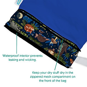 Thirsties Reusable Wet Dry Diaper Bag - Nightlife