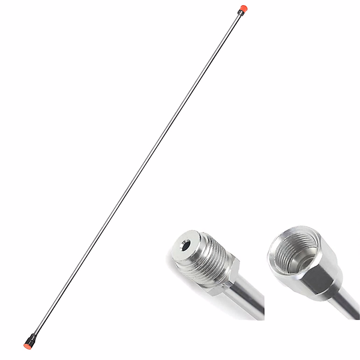 mitoharet 59 Inch(150cm) Airless Paint Sprayer Spray Gun Tip Extension Pole Rod