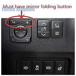 Forten Kingdom OBD Car Auto Window Closer Open Side Mirror folder unfold and Speed Lock Kit For Lexus GX GX400 GX460 2010-2019