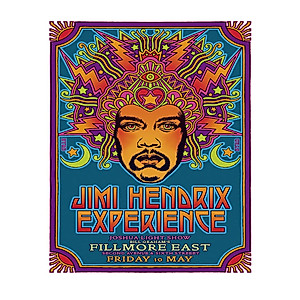 JH Experience - Filmore East Music Poster Wall Art, This Ready to Frame Vintage Musician Wall Art Poster Print is Good For Music Room, Dorm, Studio, And Man Cave Room Decor, Unframed - 8 x 10”