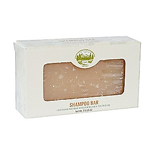 Shampoo Bar (3.5 Oz) - With Jojoba Oil and Tea Tree Oil for Healthy Hair Growth and Scalp - Reduces Hair Loss - Phthalate, Paraben, Sulfate, and Gluten Free - Vegan