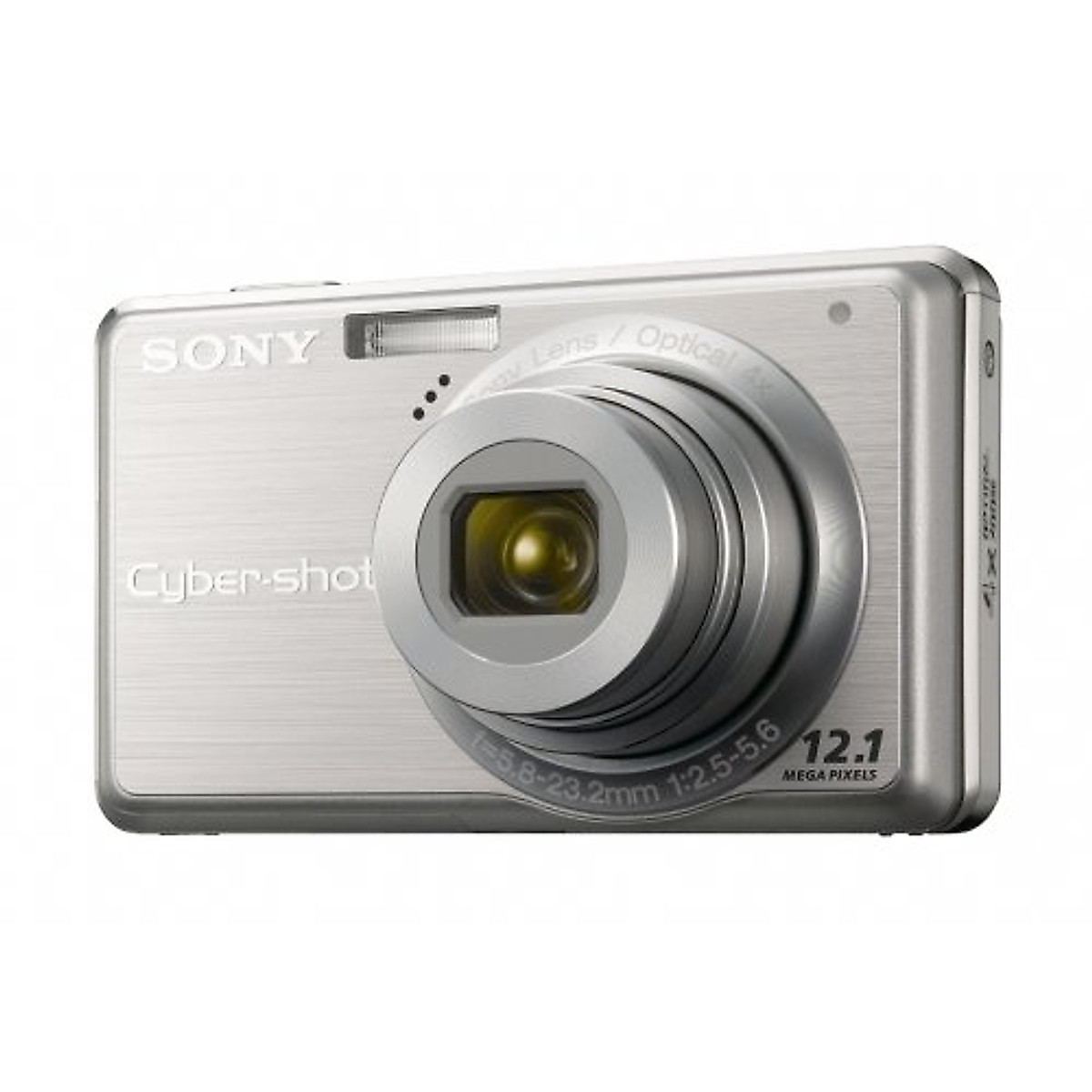 Sony Cybershot DSC-S980 12.1MP Digital Camera with 4x Optical Zoom with Super Steady Shot Image Stabilization (Silver)