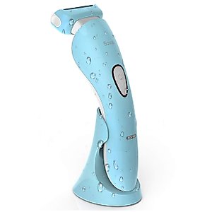 Sovob Electric Razor for Women Painless Lady Shaver Hair Remover for Womens Legs and Underarms Bikini Trimmer Wet and Dry Waterproof with LED Light