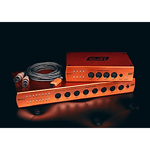 ESI MIDIMATE eX: 2m/6.5ft High-Speed USB MIDI Cable, Plug & Play USB to MIDI Interface Adapter with 32 Inputs or Outputs for Extensive MIDI Setup for PC/Mac, MIDI to USB for Editing and Recording