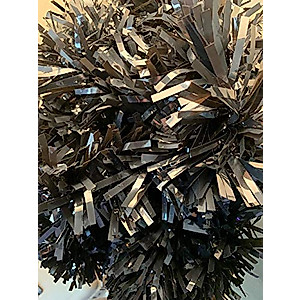 TCDesignerProducts Black Vinyl Twist Garland - 4" x 25' roll