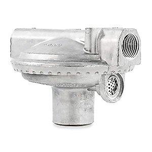Camco 59013 Single Stage Propane Low Press Regulator, Silver