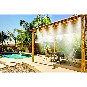 Misty Mate 16030 MistyMate Cool Patio 30 Outdoor Misting System, 30' ft, Gray