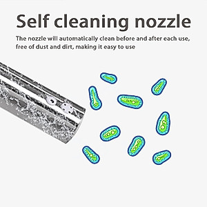 Electric Bidet Toilet Seat Round, 6-Speed Drying and Heating, Dual User Memory Mode, Instant Warmth and Comfort, Automatic Deodorization Function, Adjustable Bidet Sprayer, White, for Elderly, Women