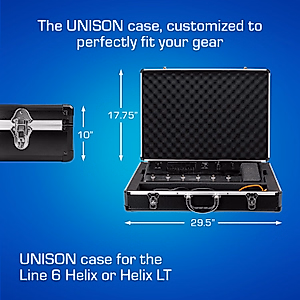 ANALOG CASES Line 6 Helix/Helix LT Case - Ultra-Lightweight UNISON Hard Case