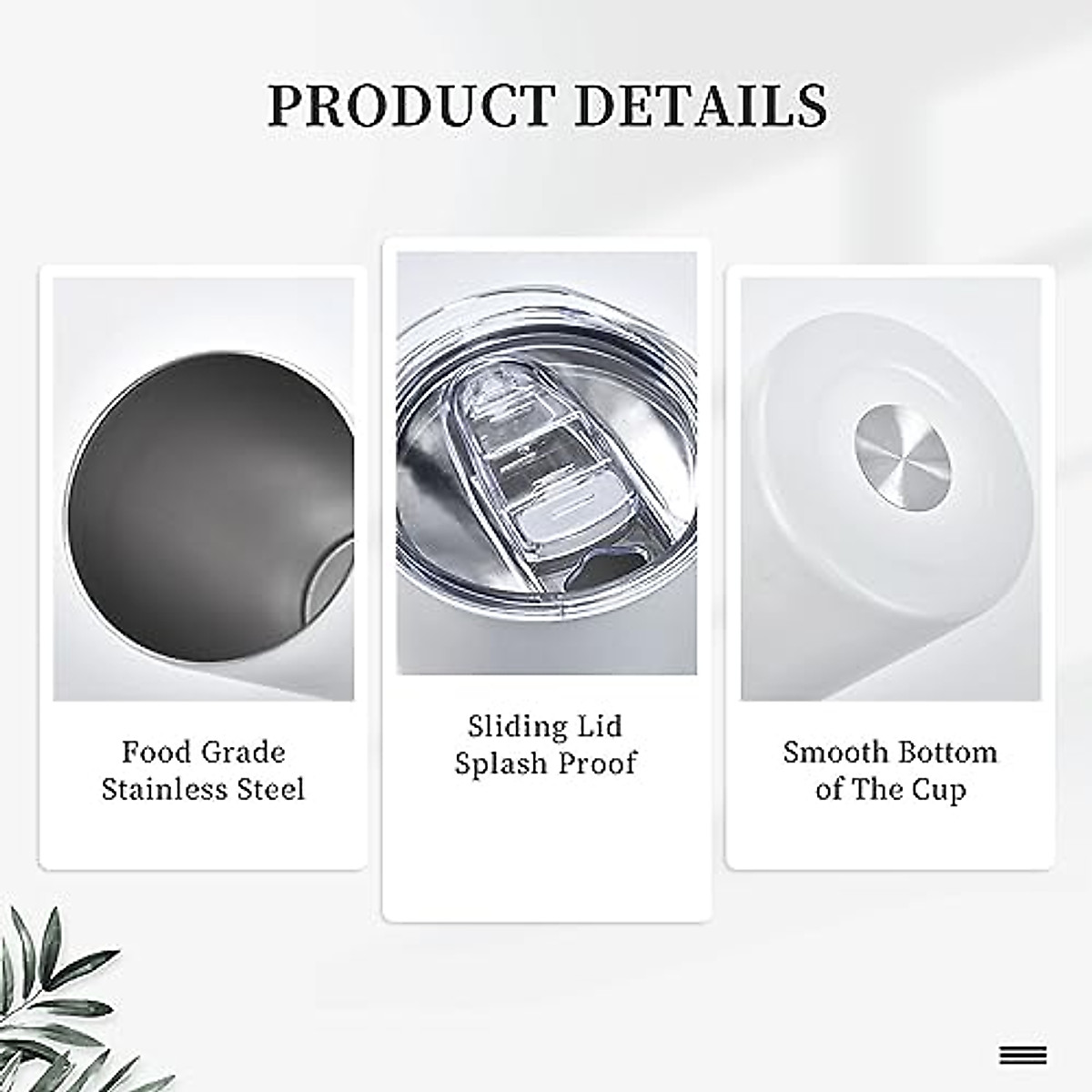 AFHYZY 20 oz Tumbler Reusable Coffee Travel Mug with Lids and Straws, Insulated Coffee Cups Leak Proof 20oz Stainless Steel Water Bottles Skinny for Work, Women, Sports - Strawberry