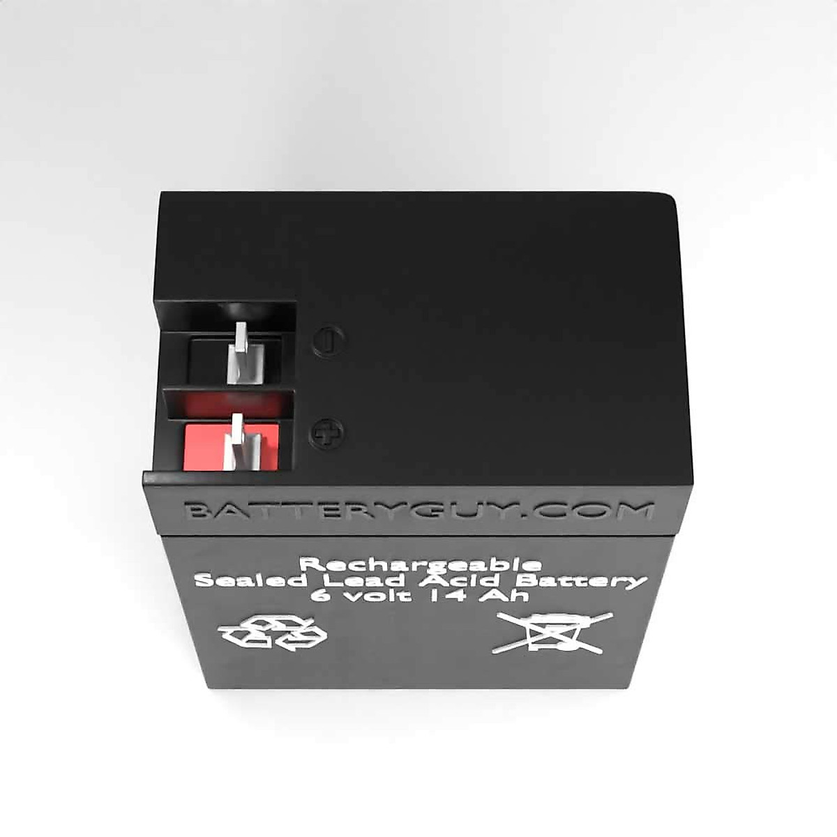 BatteryGuy 6V 14.0Ah SLA Battery - BG-6120FP (Rechargeable) - Qty of 1