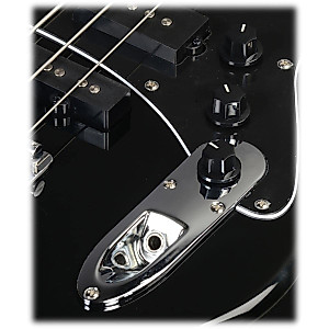 Ibanez TMB 4 String Bass Guitar, Right, Black (TMB30BK)