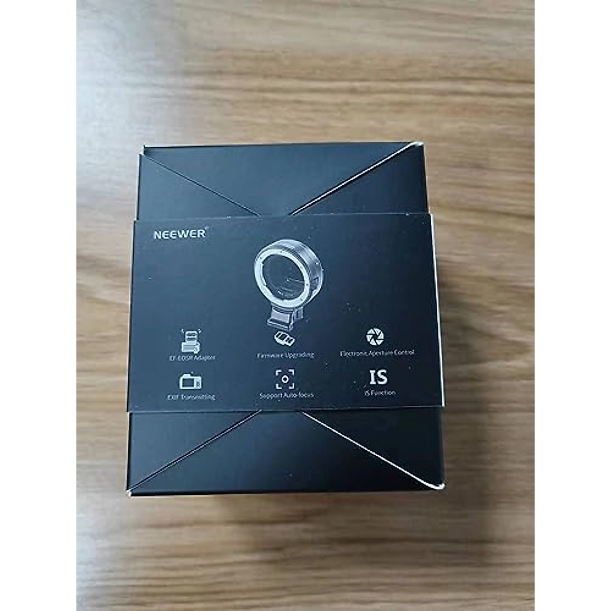 NEEWER EF to EOS R Mount Adapter, EF/EF-S Lens to RF Mount Camera Autofocus Converter Ring Compatible with Canon EOS R Ra RP R6 Mark II R6 R5 R3 R7 R10 R8 R50, Max Load: 4.4lb/2kg, NW-EF-EOSR