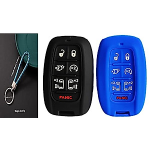 Smart Key Fob Cover Remote Case Keyless Protector Jacket for Chrysler Pacifica 2017-2022 M3N-97395900 68217832AC 7812A-97395900