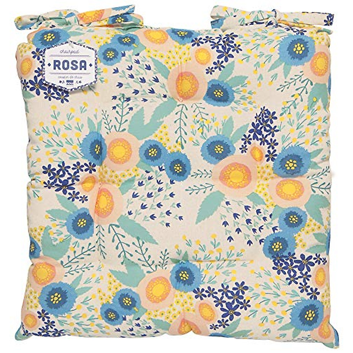 Now Designs 3337035aa Spectrum Chair Pad, Rosa Design