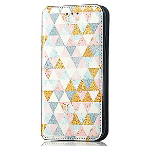 HUANGTAOLI Flip Case for Oppo Find X2 Neo, Built-in Magnetic Closure with Card Slots Phone Cover for Oppo Find X2 Neo