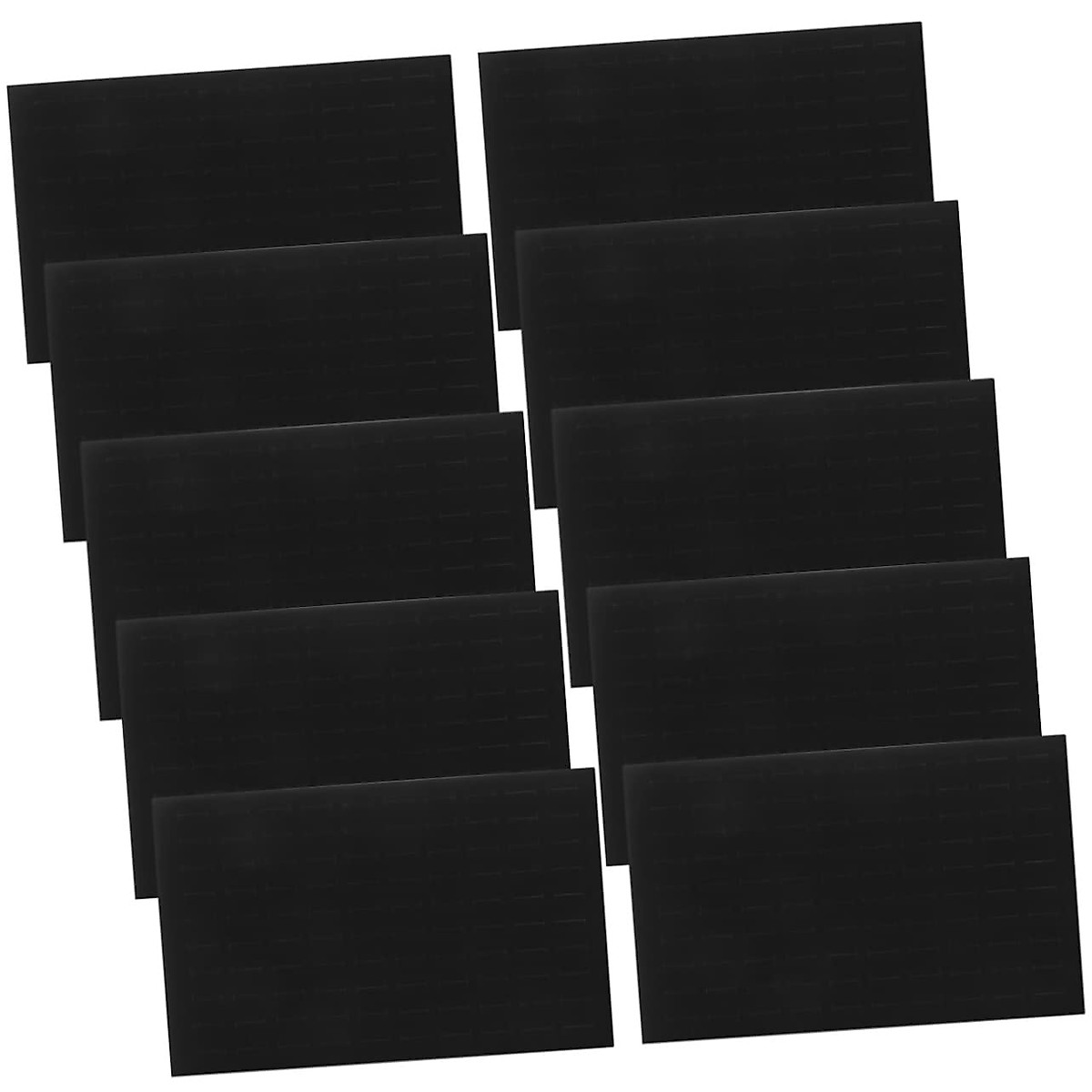 Cabilock 20 Pcs Jewelry Box Pad Jewelry Sponge Holder Trays Ring Holder Jewelry Display Pads Sponge Necklace Display Jewelry Insert Display Mat Jewelry Sponge Insert Lining Velvet Bracket